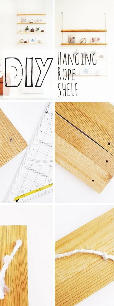 50 Easy DIY Hanging and Floating Wall Shelves on a Budget