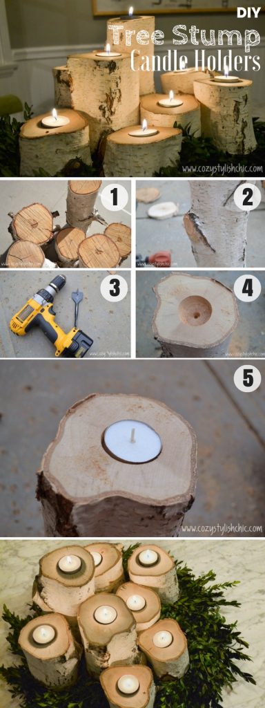 16 Inspiring DIY Tree Stump Projects for Rustic Decor