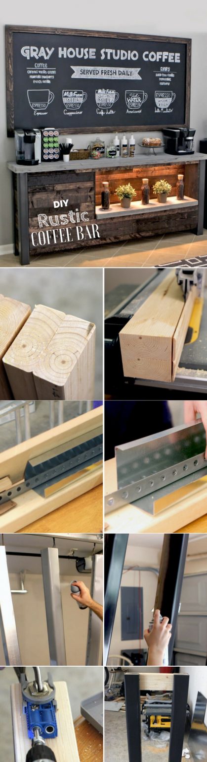 15 Simple and Easy DIY Coffee Station Ideas on a Budget