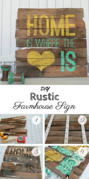 18 Easy DIY Farmhouse Signs You Can Make from Wood