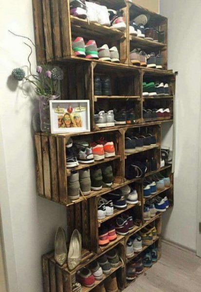 62 Easy DIY Shoe Rack Storage Ideas You Can Build on a Budget