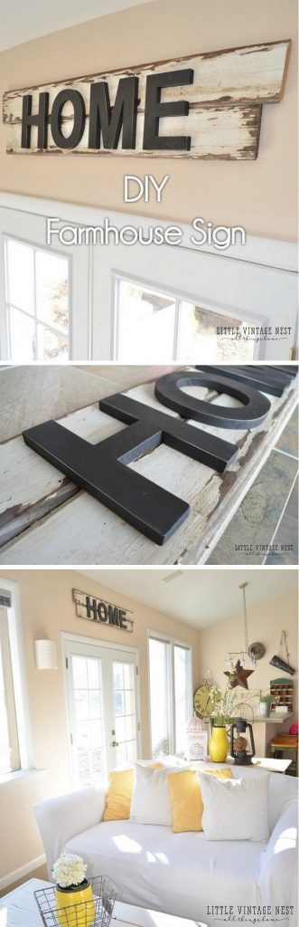 DIY Farmhouse Decor - 300 Easy Craft Ideas