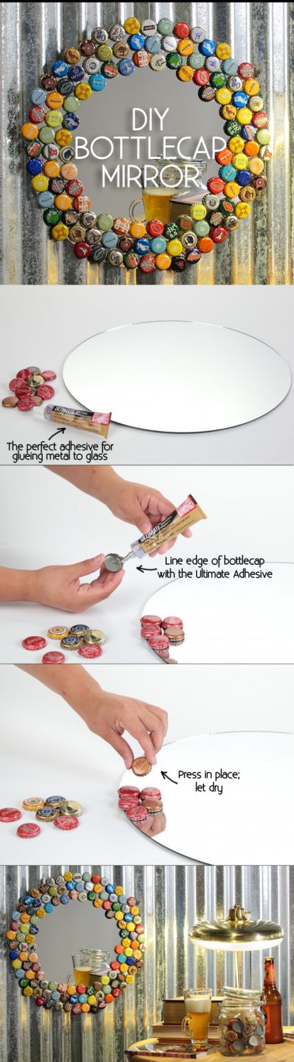 50 Easy DIY Mirror Frame Ideas You Can Make Right Now