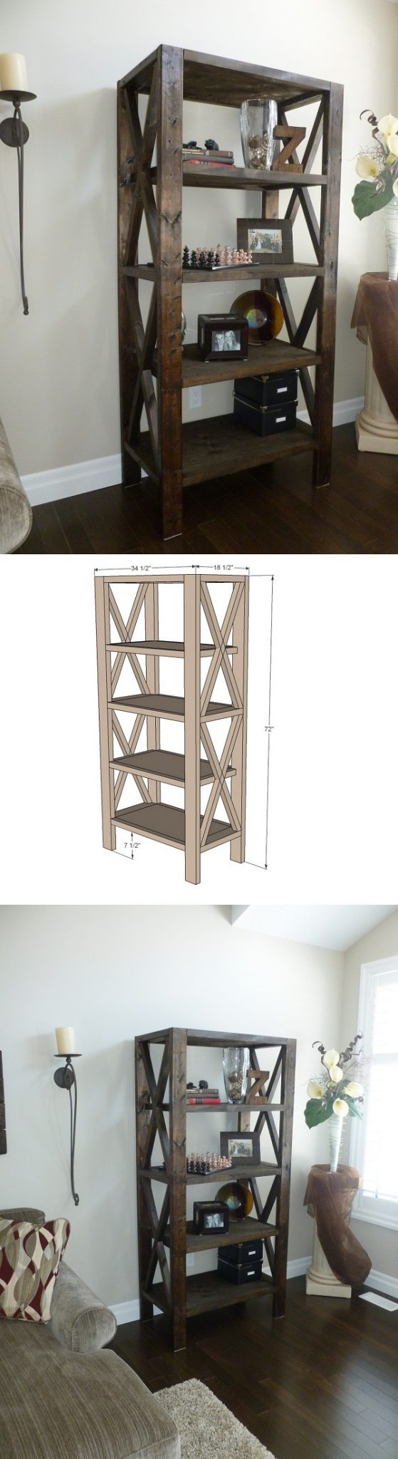 24 Amazing DIY Bookshelf Ideas with Plans You Can Make Easily