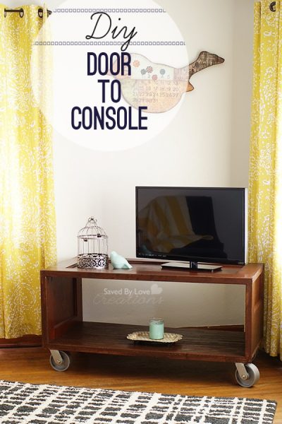 41 DIY TV Stand and Media Console Ideas