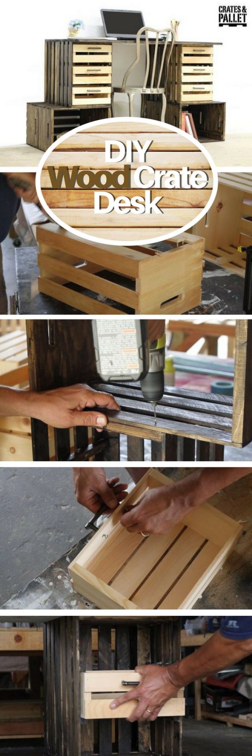 15 Easy DIY Wood Crate Ideas