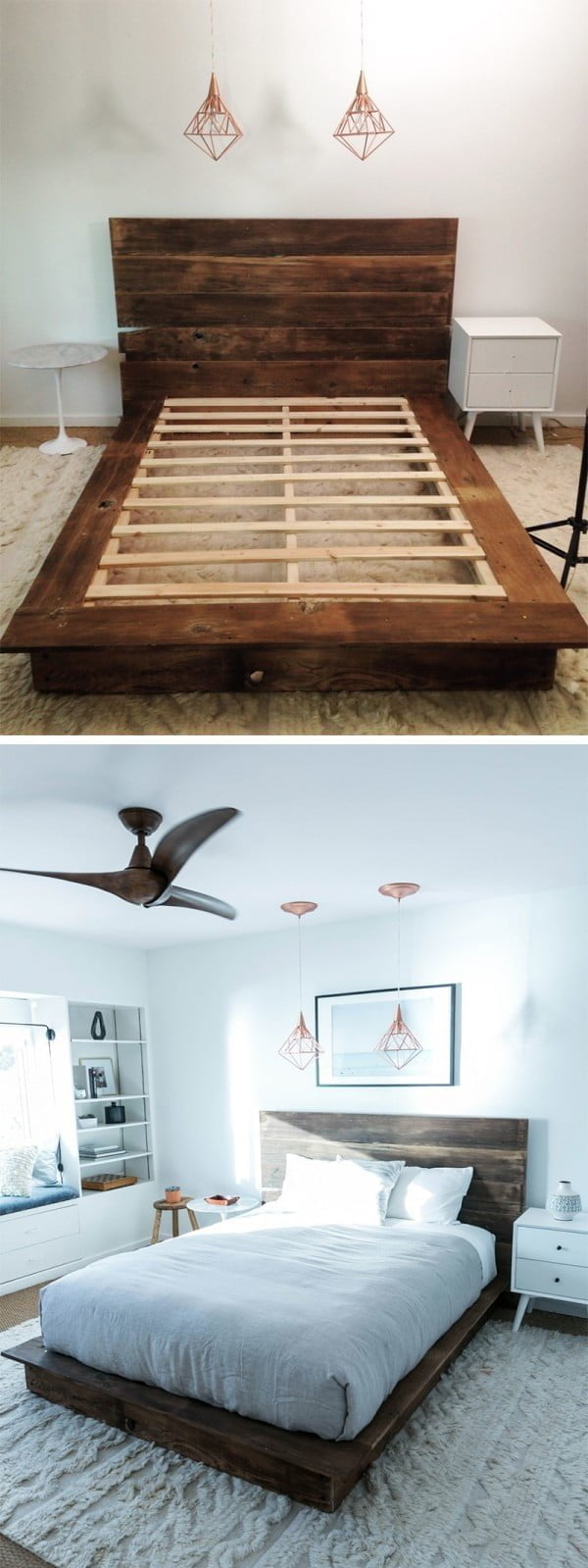 45 Easy DIY Bed Frame Projects You Can Build On A Budget