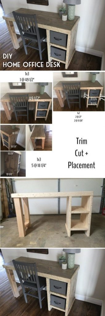 53 Easy DIY Desk Ideas with Plans
