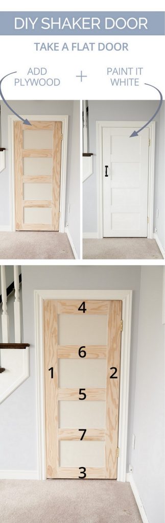 16 Easy DIY Door Projects for Amazing Decor on a Budget