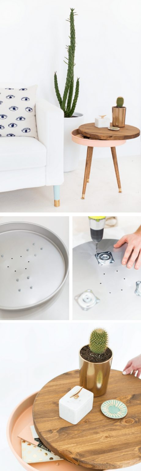19 Easy & Unique DIY Side Table Ideas You Can Build on a Budget