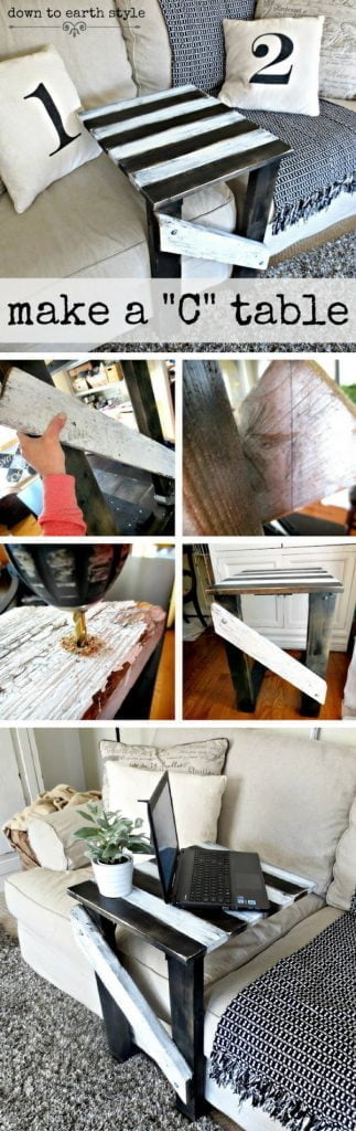 19 Easy & Unique DIY Side Table Ideas You Can Build on a Budget