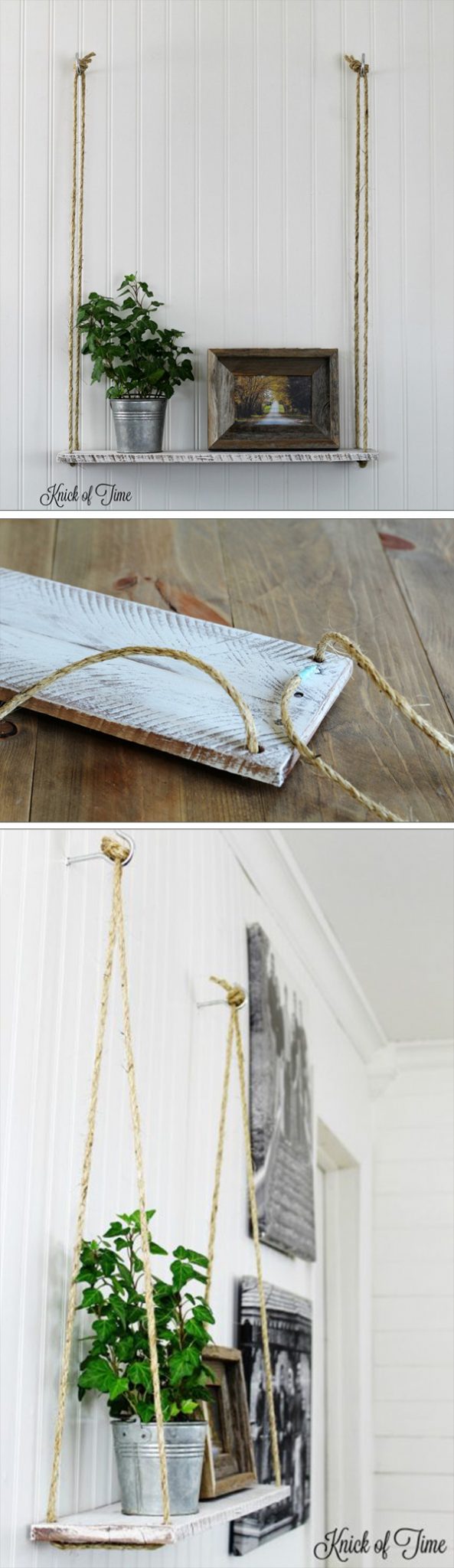 50 Easy DIY Hanging and Floating Wall Shelves on a Budget