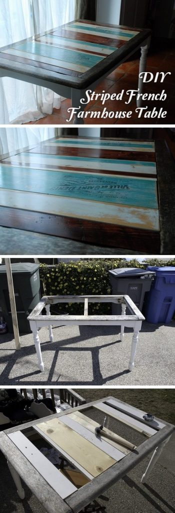 23 Easy DIY Farmhouse Table Ideas with Plans and Instructions