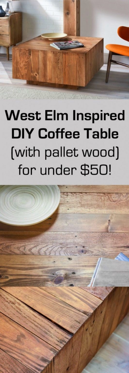 77 DIY Coffee Table Ideas on a Budget