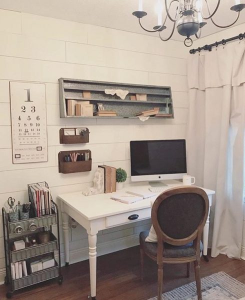 100 Charming Farmhouse Office Decor Ideas for Your Home