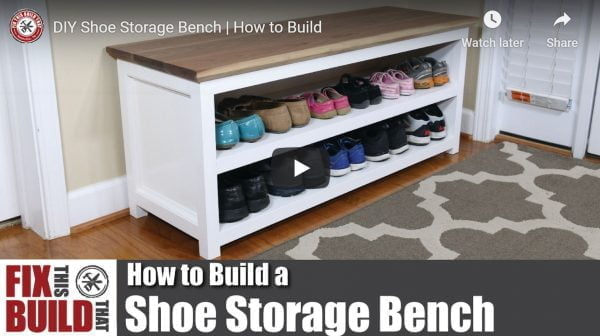62 Easy DIY Shoe Rack Storage Ideas You Can Build on a Budget