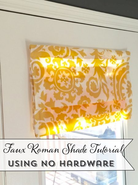 20 Creative and Easy DIY Roman Shades with Tutorials