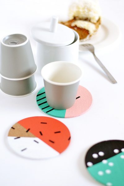 45 Brilliant DIY Coasters That Will Fancy Up Your Table Decor