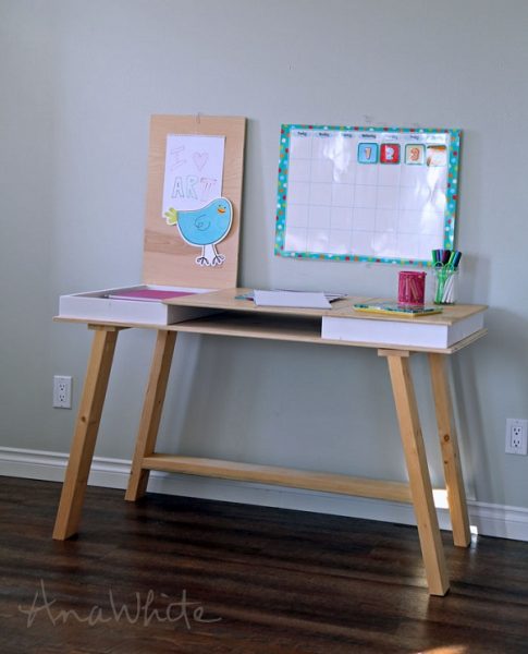 53 Easy DIY Desk Ideas with Plans