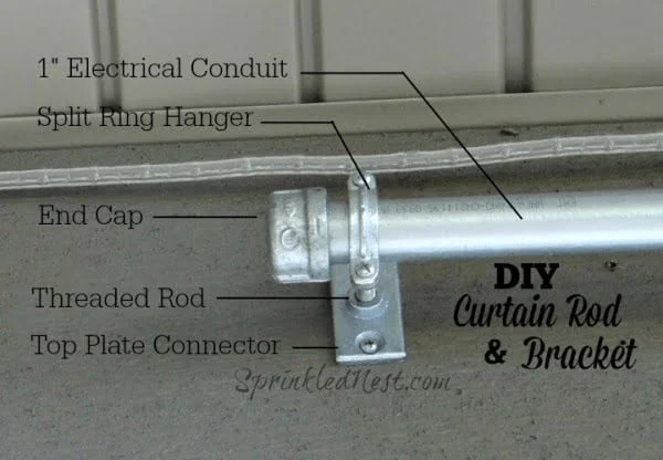 26 Easy and Creative DIY Curtain Rods That Will Save You Money