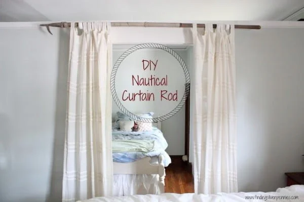 26 Easy and Creative DIY Curtain Rods That Will Save You Money