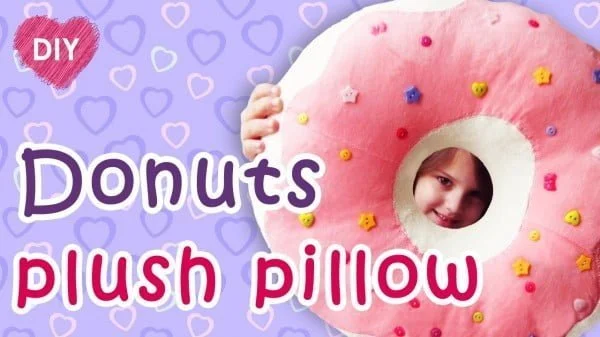 12 Easy DIY Donut Pillow Ideas for Yummy Accent Pillows