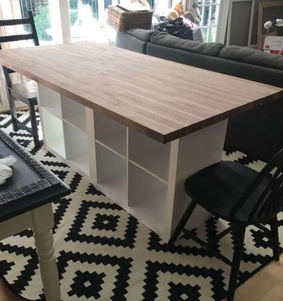 5 Easy DIY Butcher Block Dining Table Ideas