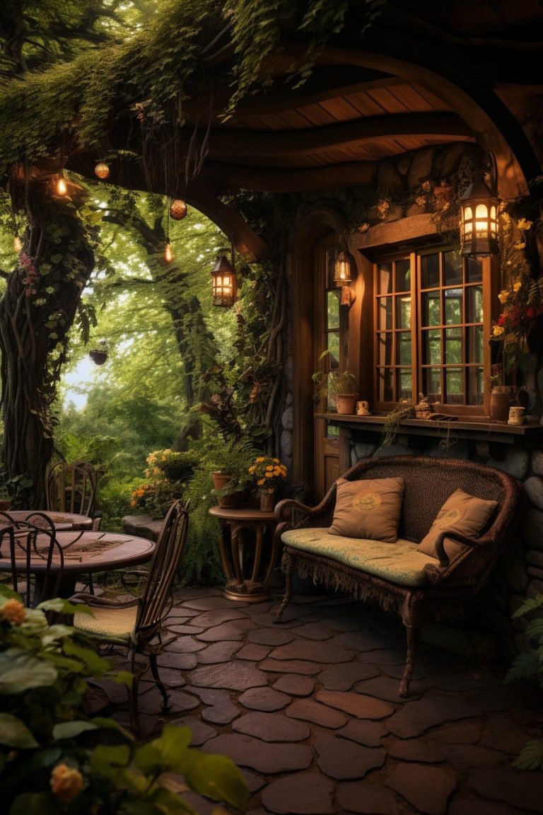 20 Inviting Cottagecore Patio Ideas