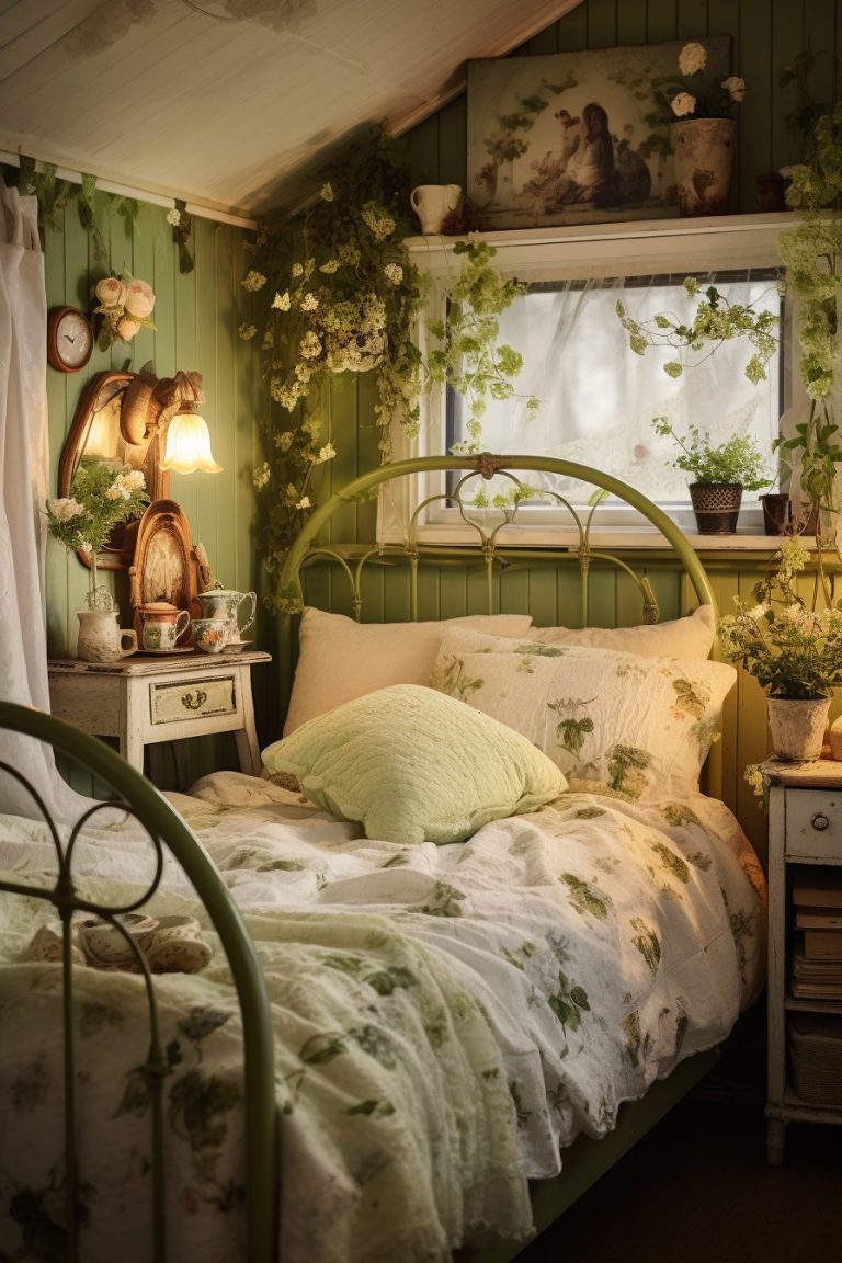 20 Coziest Cottagecore Bedroom Ideas