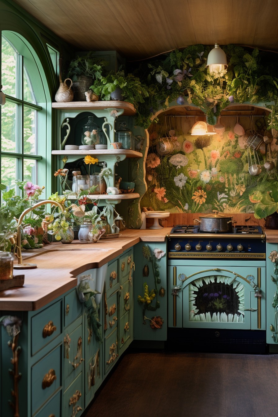 20 Sentimental Cottagecore Kitchen Ideas