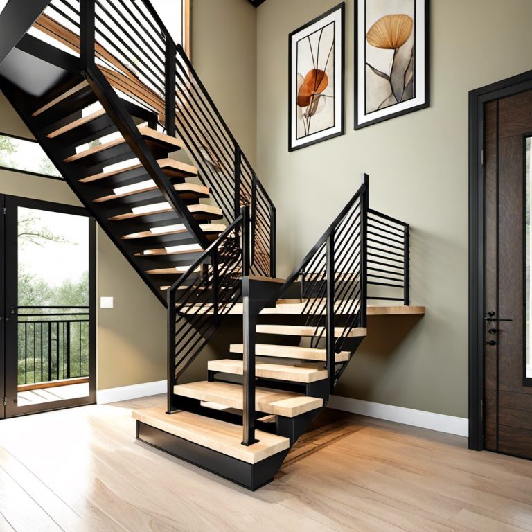 20 Modern Steel Stair Railing Design Ideas for a Fresh Perspective