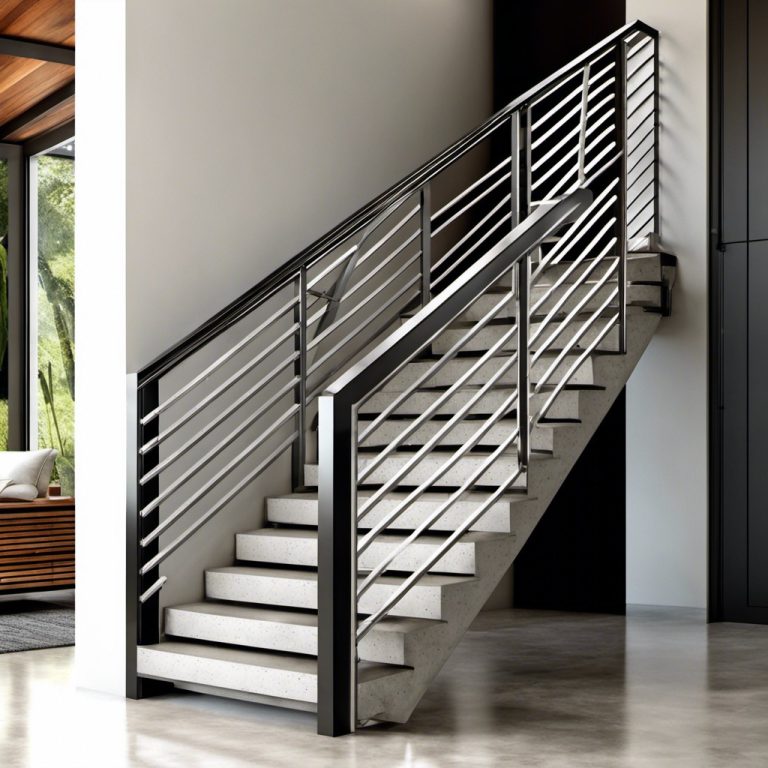 20 Modern Steel Stair Railing Design Ideas for a Fresh Perspective