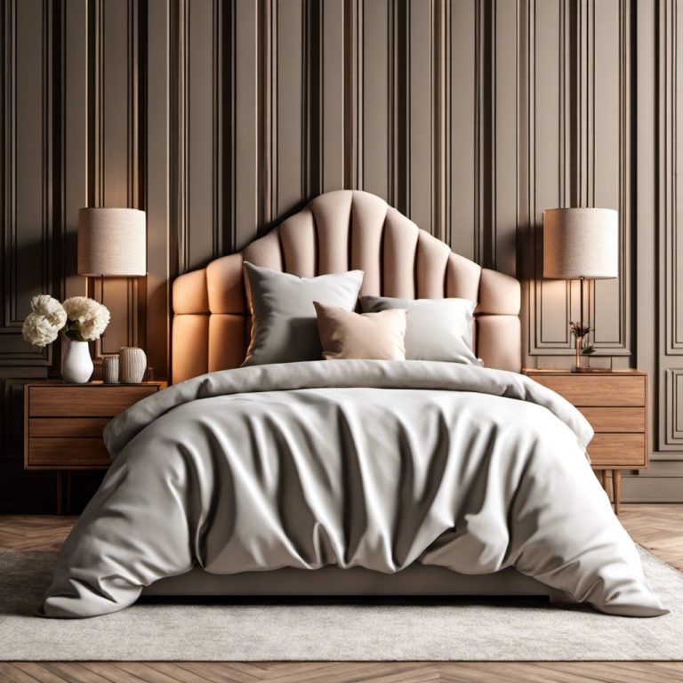 25 Elegant Fluted Headboard Ideas for a Classy Bedroom Transformation