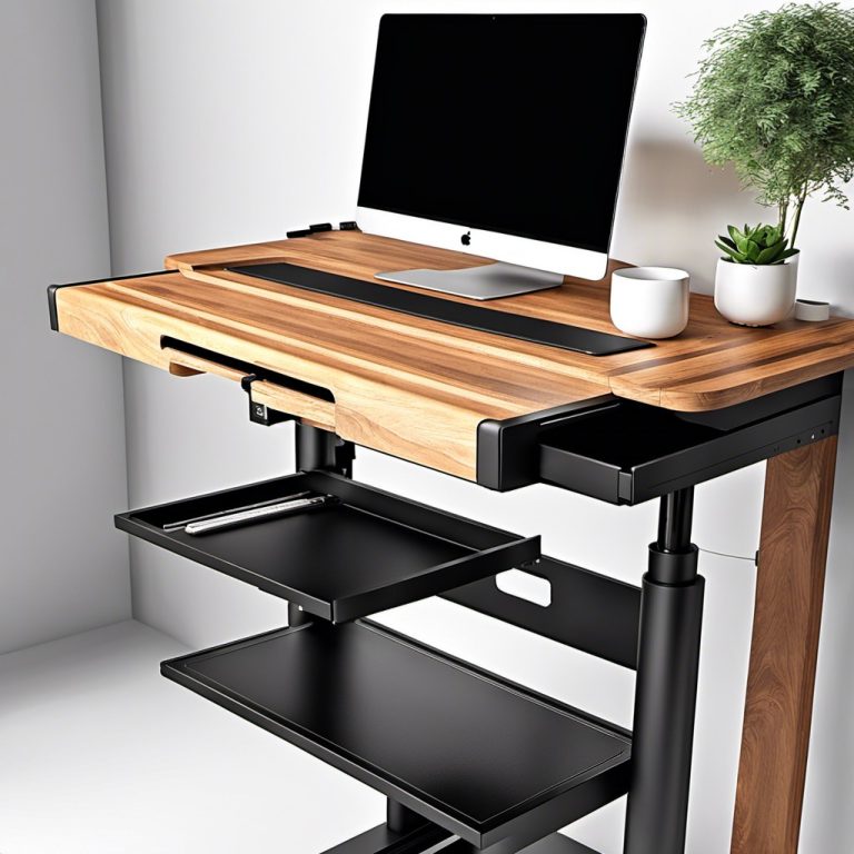 20 Efficient Home Office Organization Ideas: Desks with Built-In Filing ...