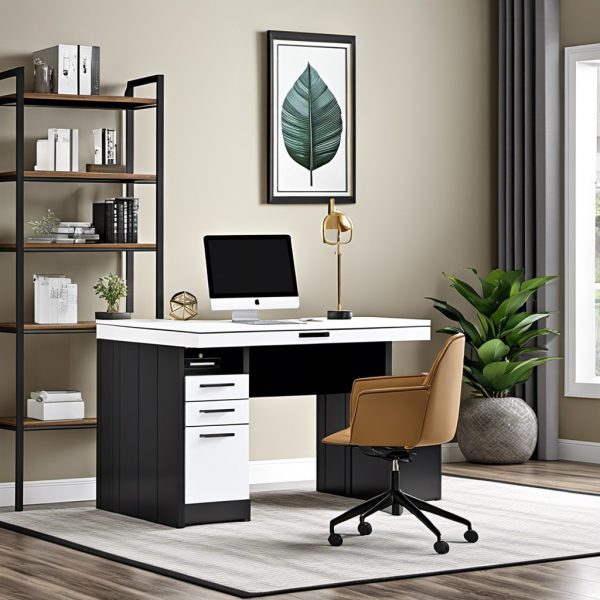 20 Efficient Home Office Organization Ideas: Desks with Built-In Filing ...