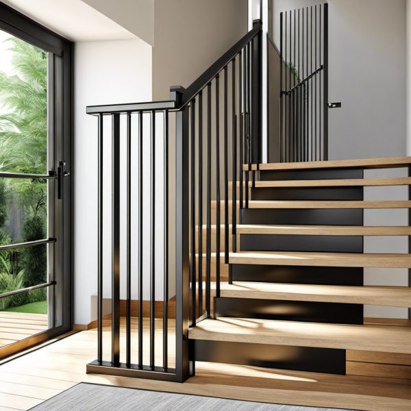 20 Modern Steel Stair Railing Design Ideas for a Fresh Perspective