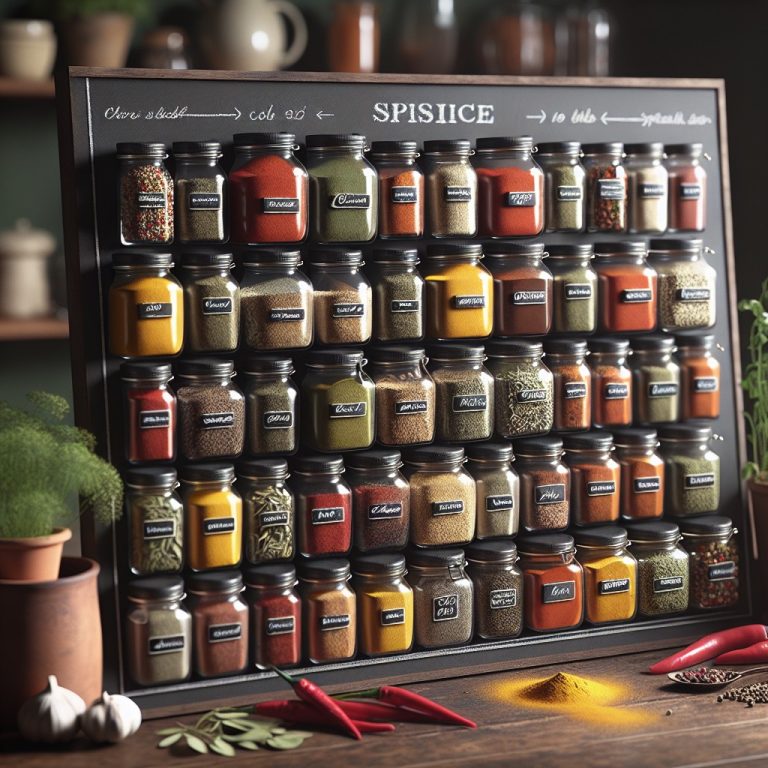 30 Unique DIY Spice Racks Ideas for Your Kitchen