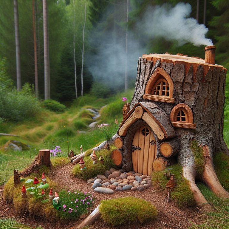 16 Inspiring DIY Tree Stump Projects You Can Make: Simple and Creative ...