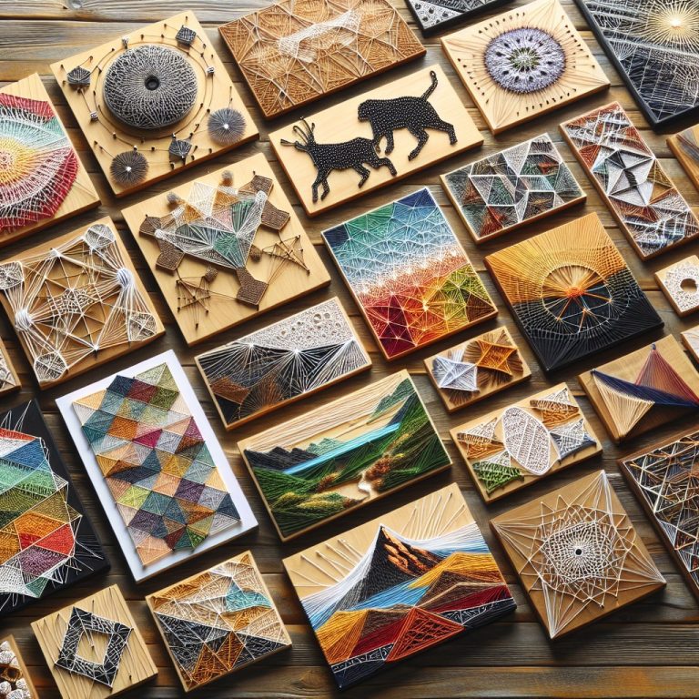30 DIY String Art Ideas Patterns to Inspire Your Creativity
