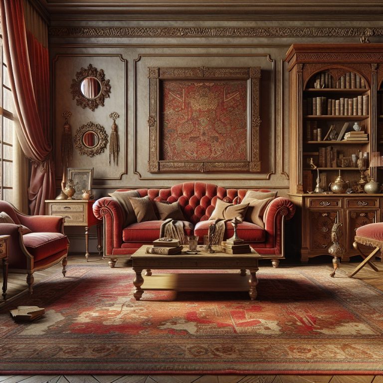 30 Red and Brown Living Room Ideas: Your Guide for a Captivating Interior