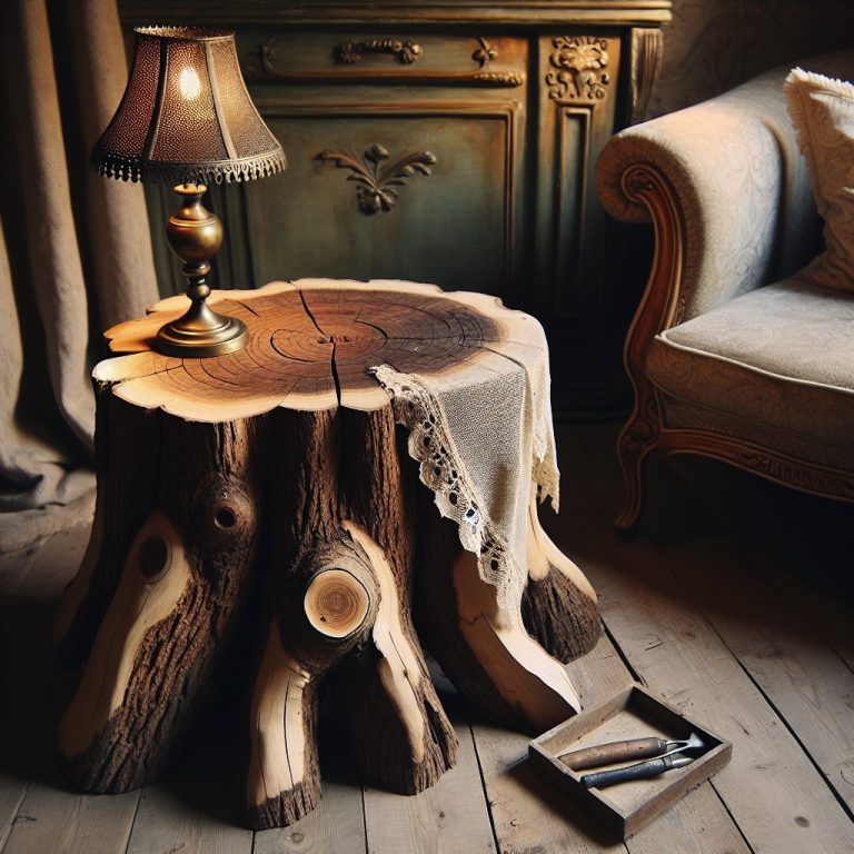 16 Inspiring DIY Tree Stump Projects You Can Make: Simple and Creative ...