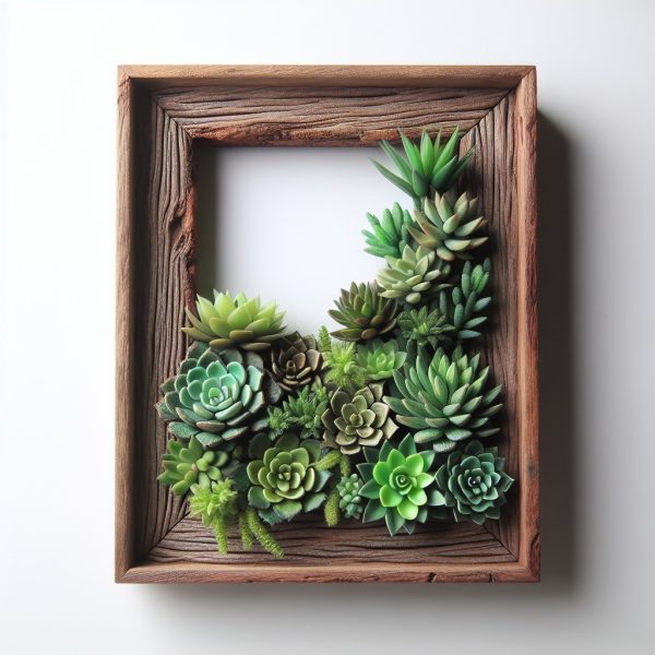 30 Unique DIY Succulent Frames Ideas to Spruce Up Your Space