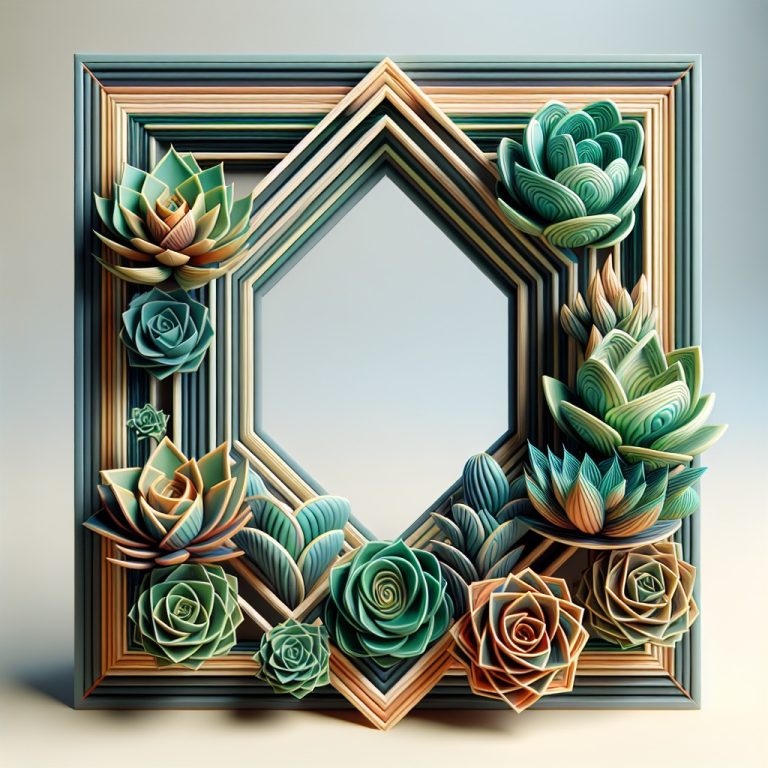 30 Unique DIY Succulent Frames Ideas to Spruce Up Your Space