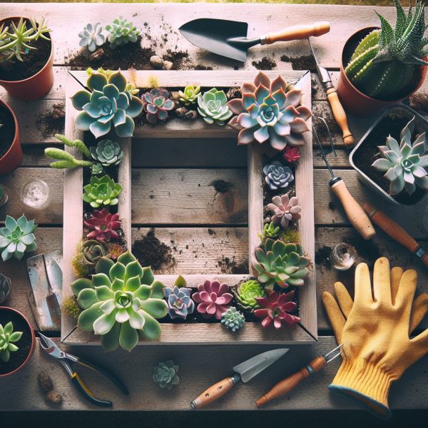 30 Unique DIY Succulent Frames Ideas to Spruce Up Your Space