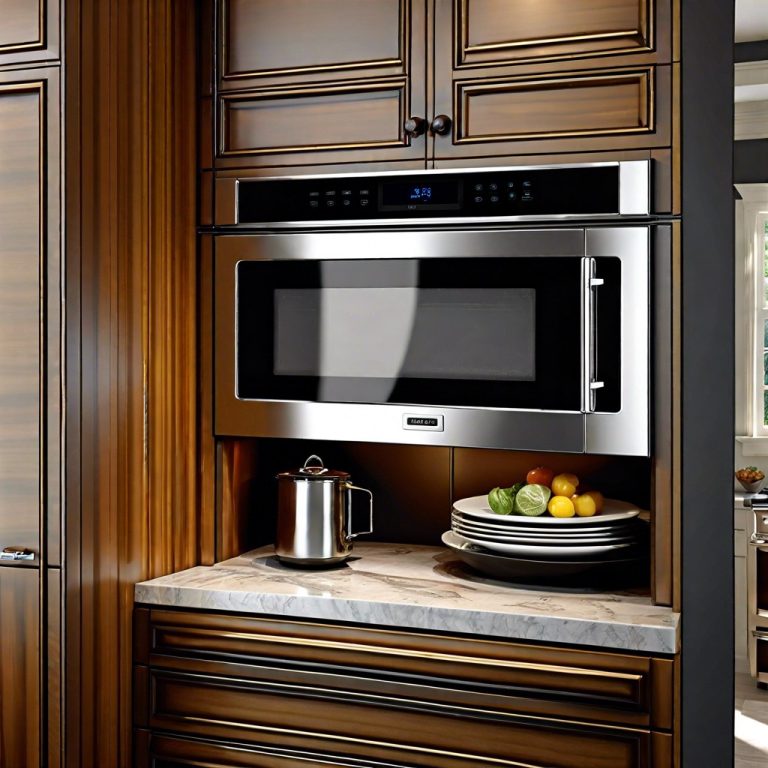 15 Built-in Microwave Cabinet Ideas to Maximize Your Kitchen Space