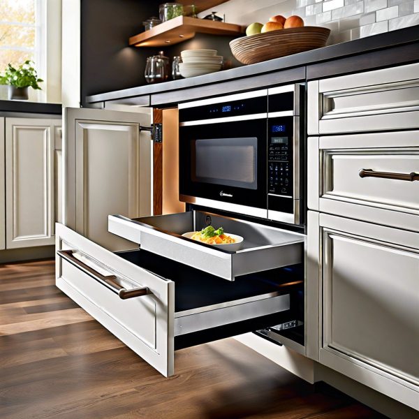 15 Creative Microwave Cabinet Ideas for Your Kitchen
