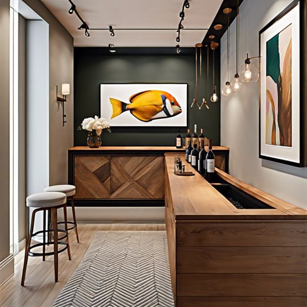 15 Modern Dry Bar Ideas for Sleek & Chic Home Entertaining