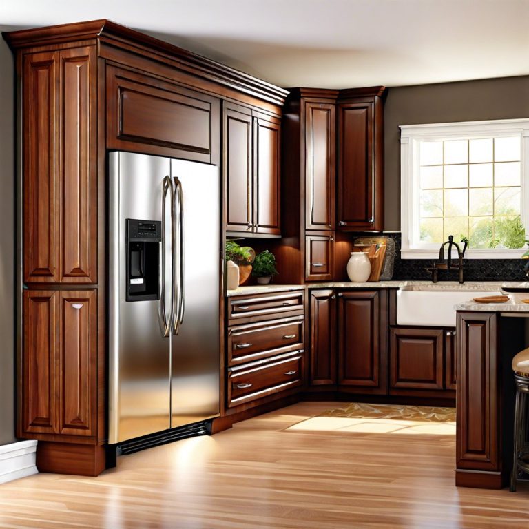 15 Amazing Ideas for Cabinet Around Refrigerator That Will Transform ...