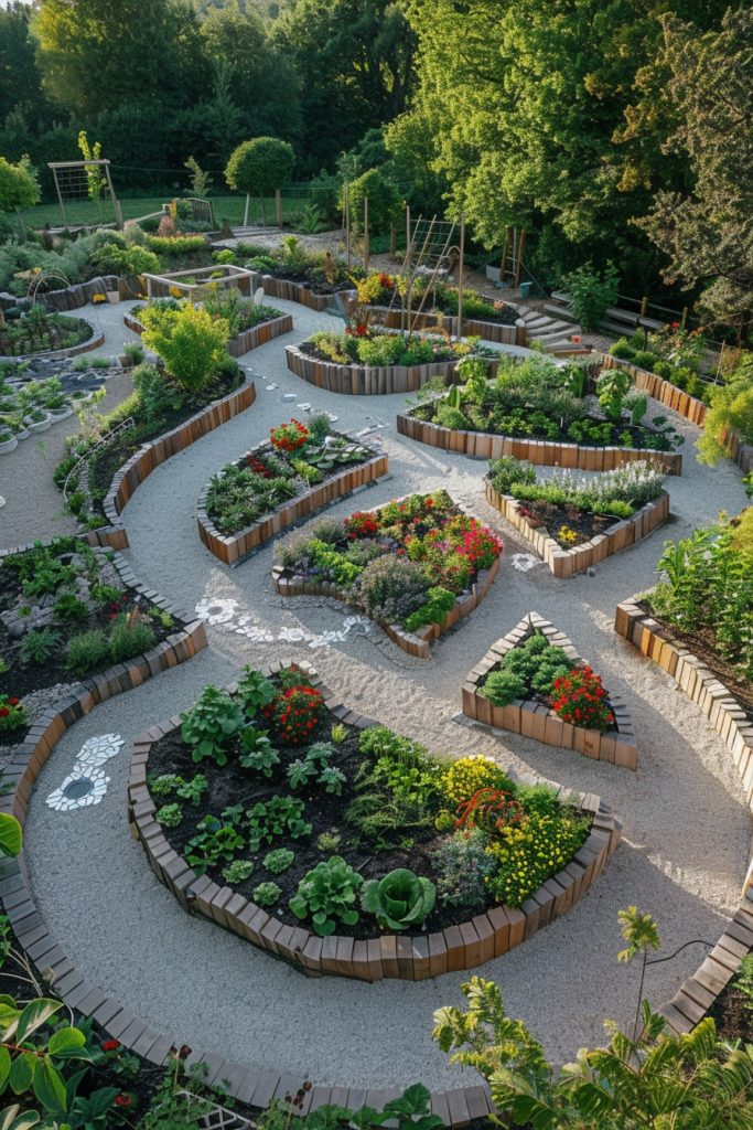 65 Potager Garden Design Layouts for Your Dream Harvest