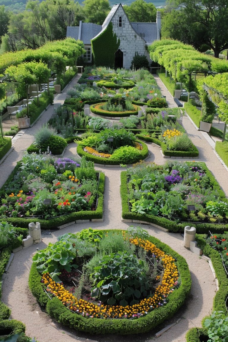 65 Potager Garden Design Layouts for Your Dream Harvest